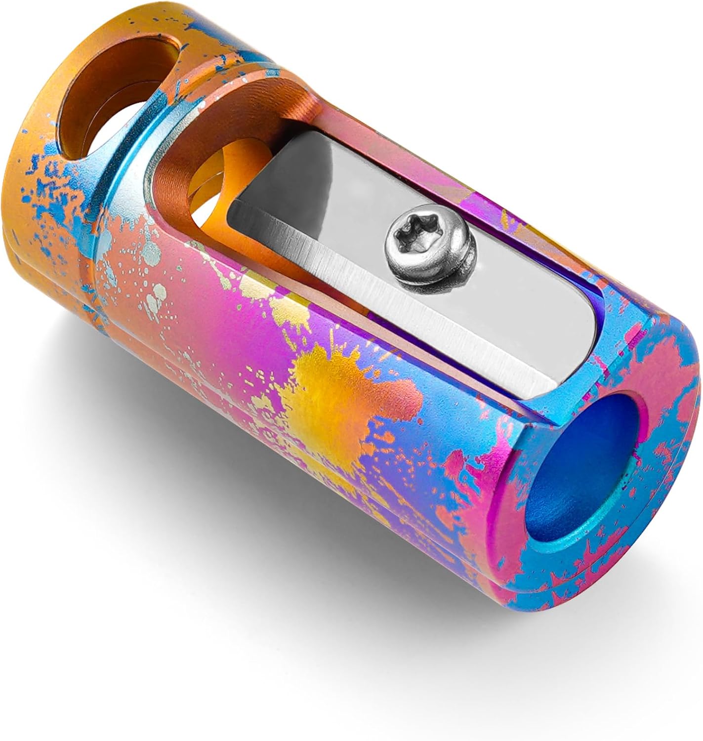 Amazon.com : KeyUnity KT00 Titanium Alloy Handheld Pencil Sharpener - German Steel Blade, Single ...