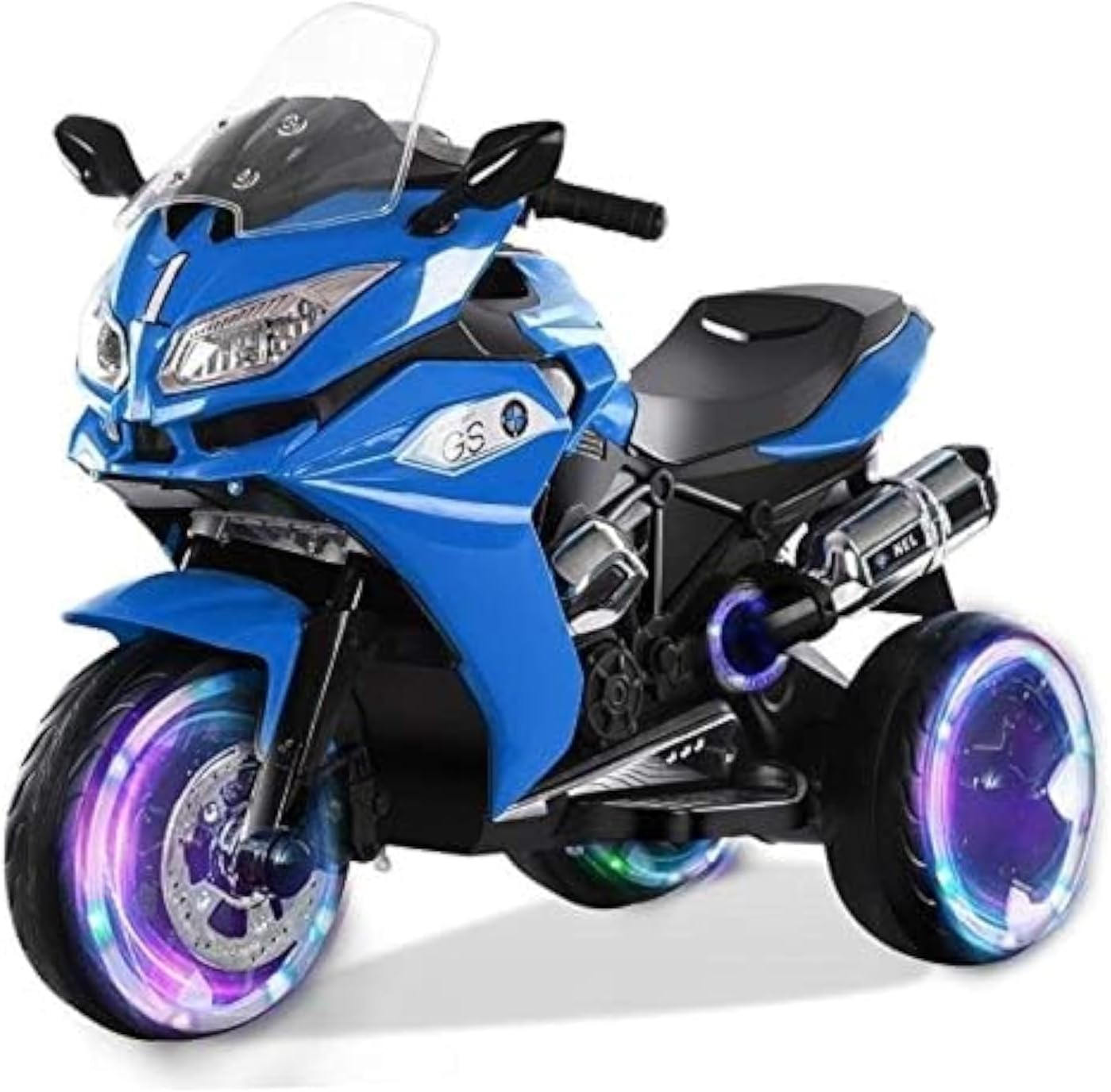 Lovely Baby Powered Riding Motorbike For Kids LB 1258 (M2) (Blue): Buy ...