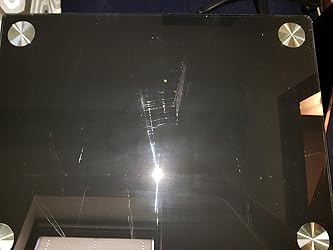 FITUEYES HiFi Rack AV Shelf 4-Tiers Glass TV Stand with Tempered Glass ...