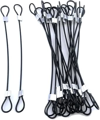 Amazon.co.jp: BEROZA Strap Cable Safety Tether Wire Stainless Steel ...