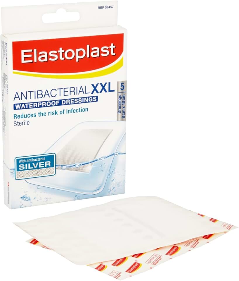 Amazon.co.uk: elastoplast antibacterial silver plasters
