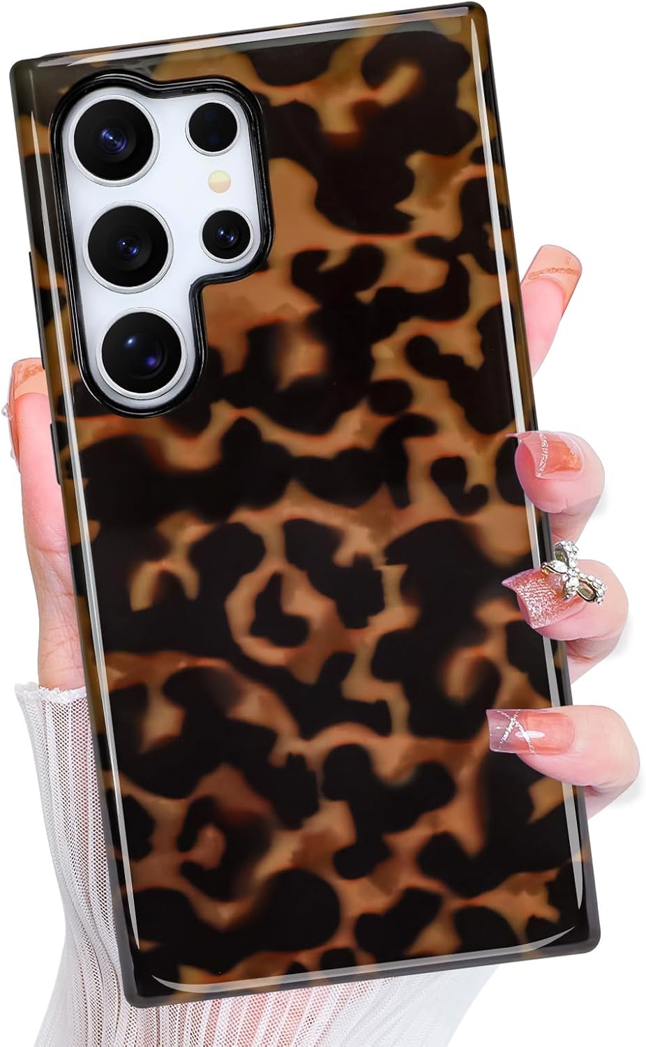 Amazon.com: Jefonha Magnetic for Samsung Galaxy S23 Ultra Case Brown ...