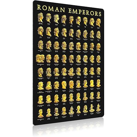 Amazon.com: Roman Emperors Poster 24x18: Collectible Coins: Posters ...
