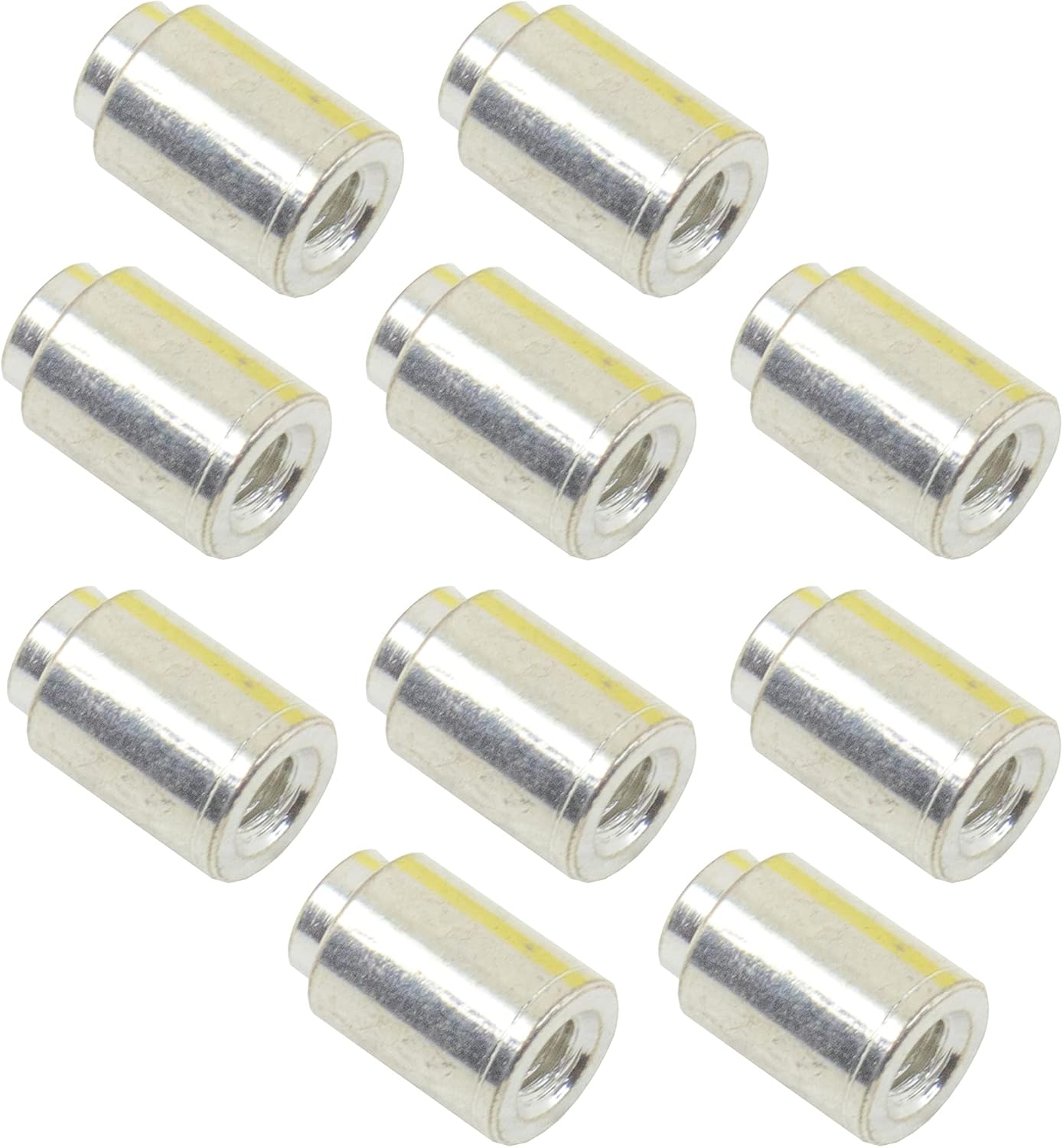 Amazon.com: whiteeeen 10pcs SMT Solderable Standoff Nuts M3 x 7mm ...