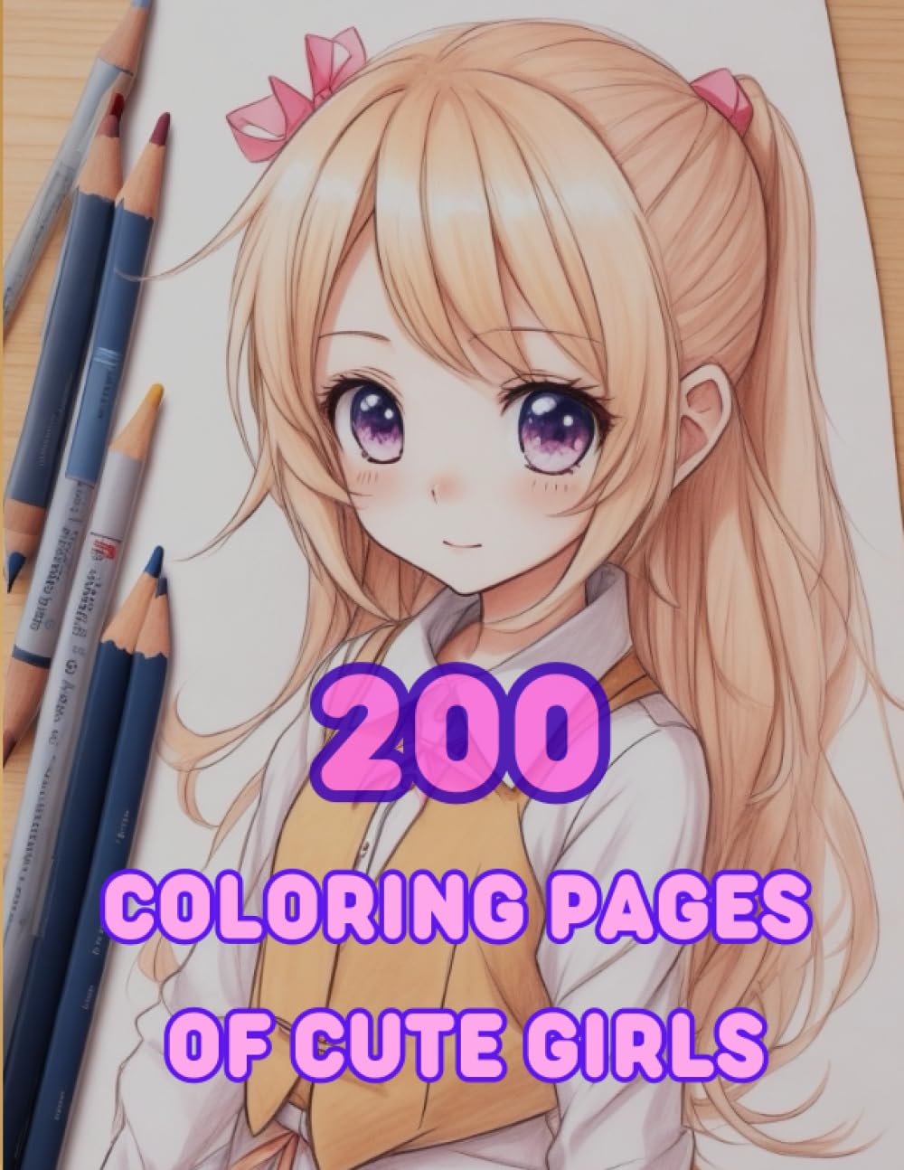 Amazon.com: 200 coloring pages of cute girls: 9798397238885: SALGADO ...