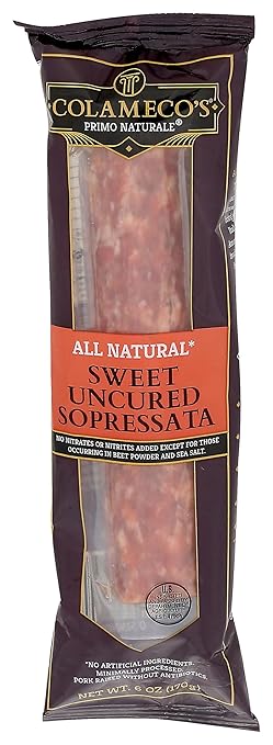 Amazon.com: Colameco Sopressata Salami Chub, 6 OZ : Grocery & Gourmet Food