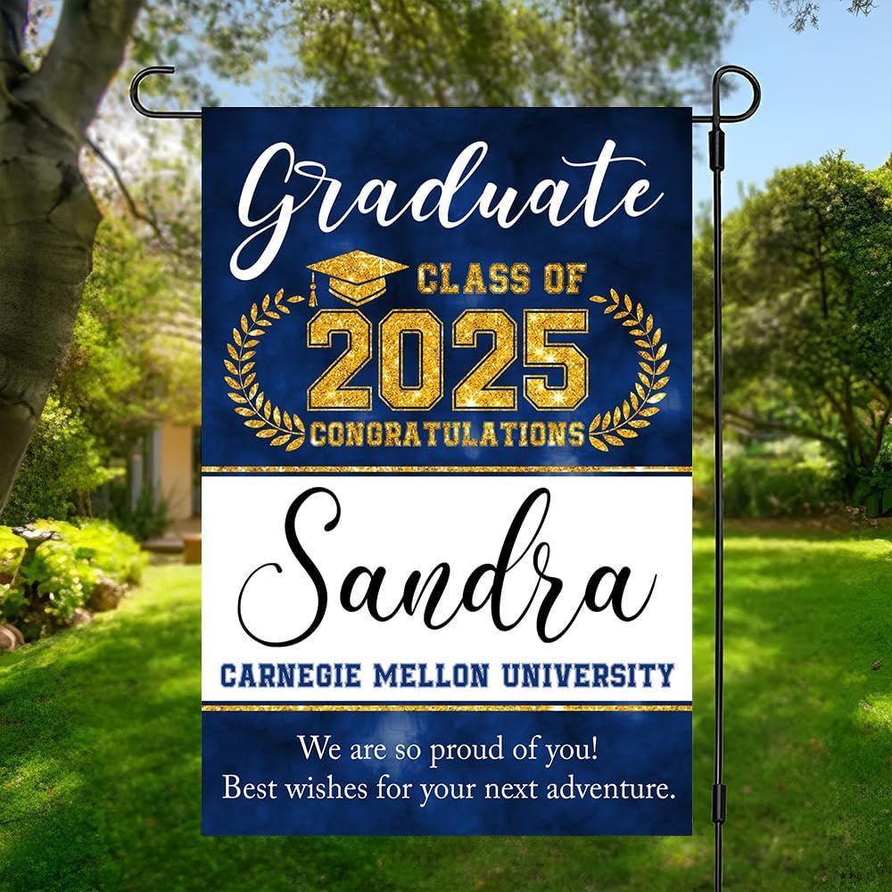 Amazon.com : Custom Graduation Flag, College Grad Welcone Sign, 2025 ...