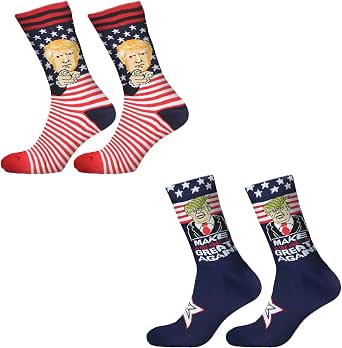 Amazon.com: Yingsure Funny Socks for Men Novelty Sock: 2Pairs 2024 ...