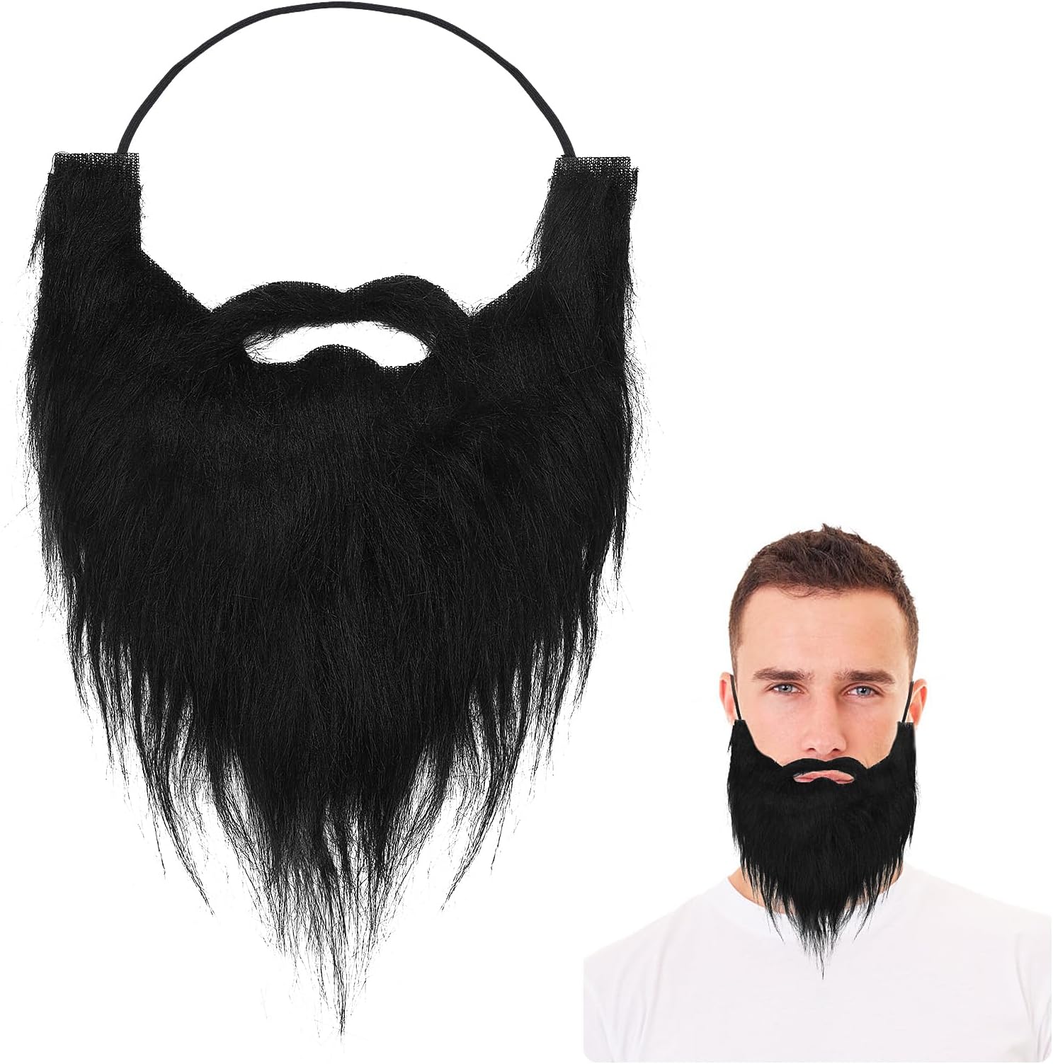 Amazon.com: ECYC Funny Halloween Party Fake Beard Moustache Mustache ...