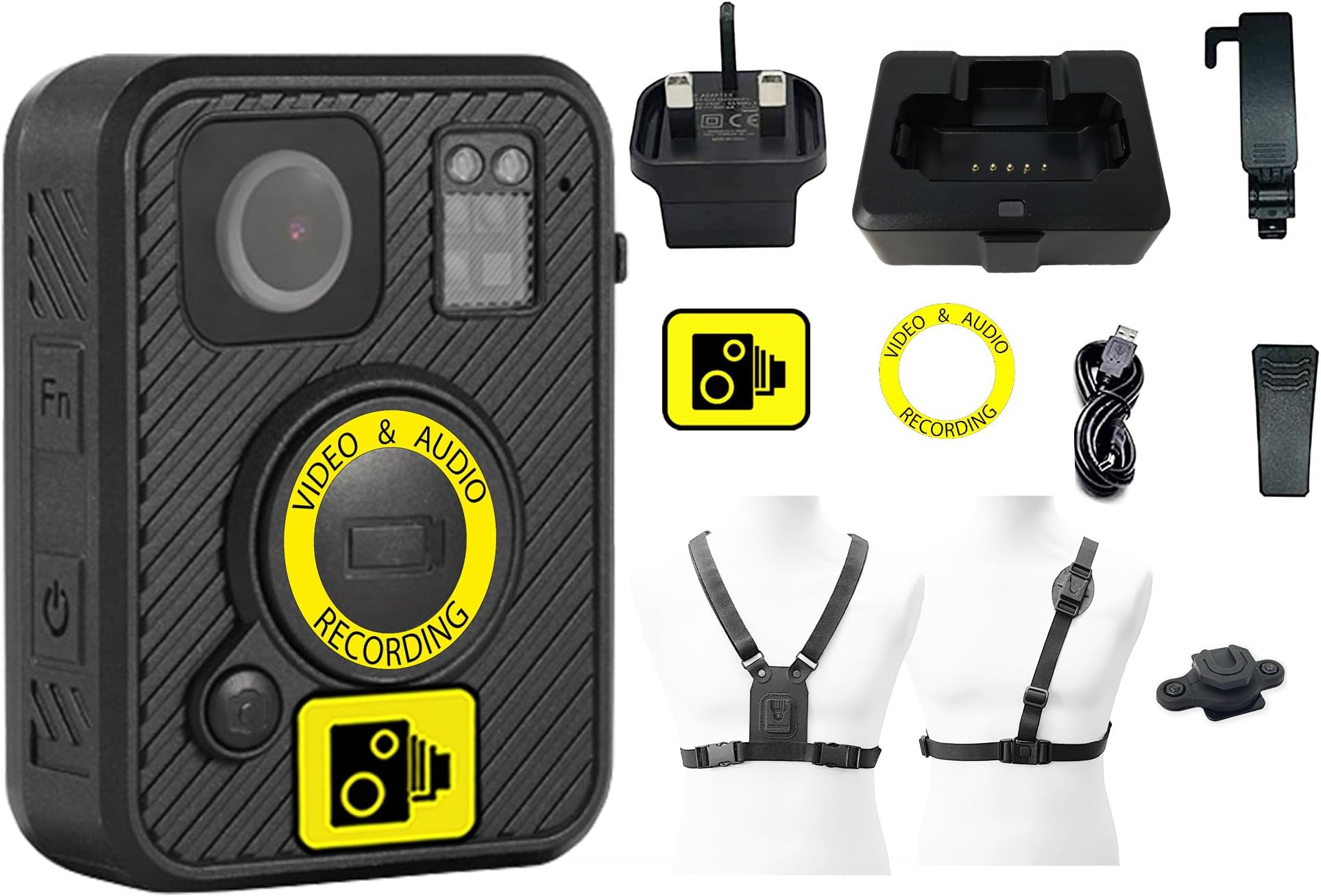 REWIRE SECURITY Body Worn Camera RX-3 LITE Bodycam for SIA Doorman Door ...