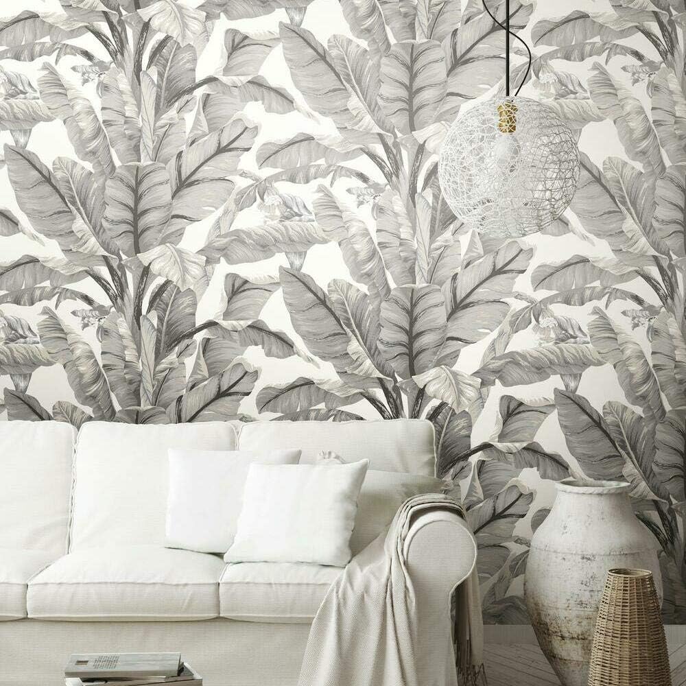 Norwall MH36538 Polynesian Leaves Wallpaper - Amazon.com