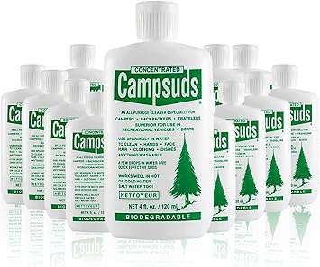 Amazon.com: Concentrated Campsuds Outdoor Soap 4 Ounce 12 Pack ...