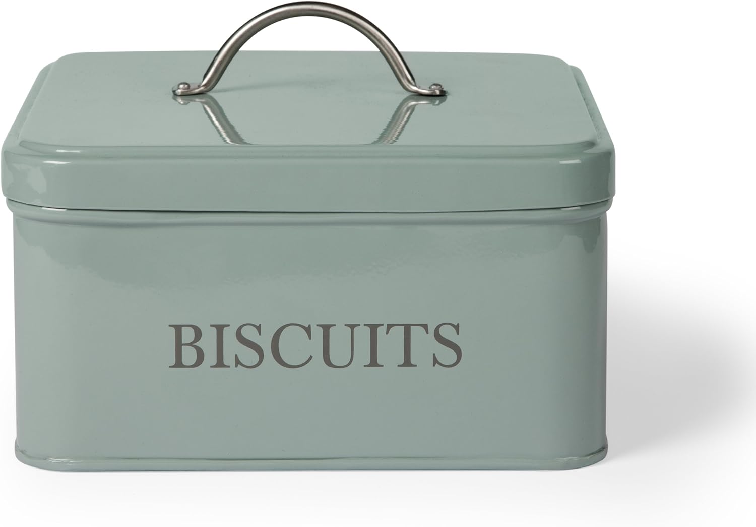 Amazon.com - Garden Trading Square Biscuit Tin- Shutter Blue by Garden ...
