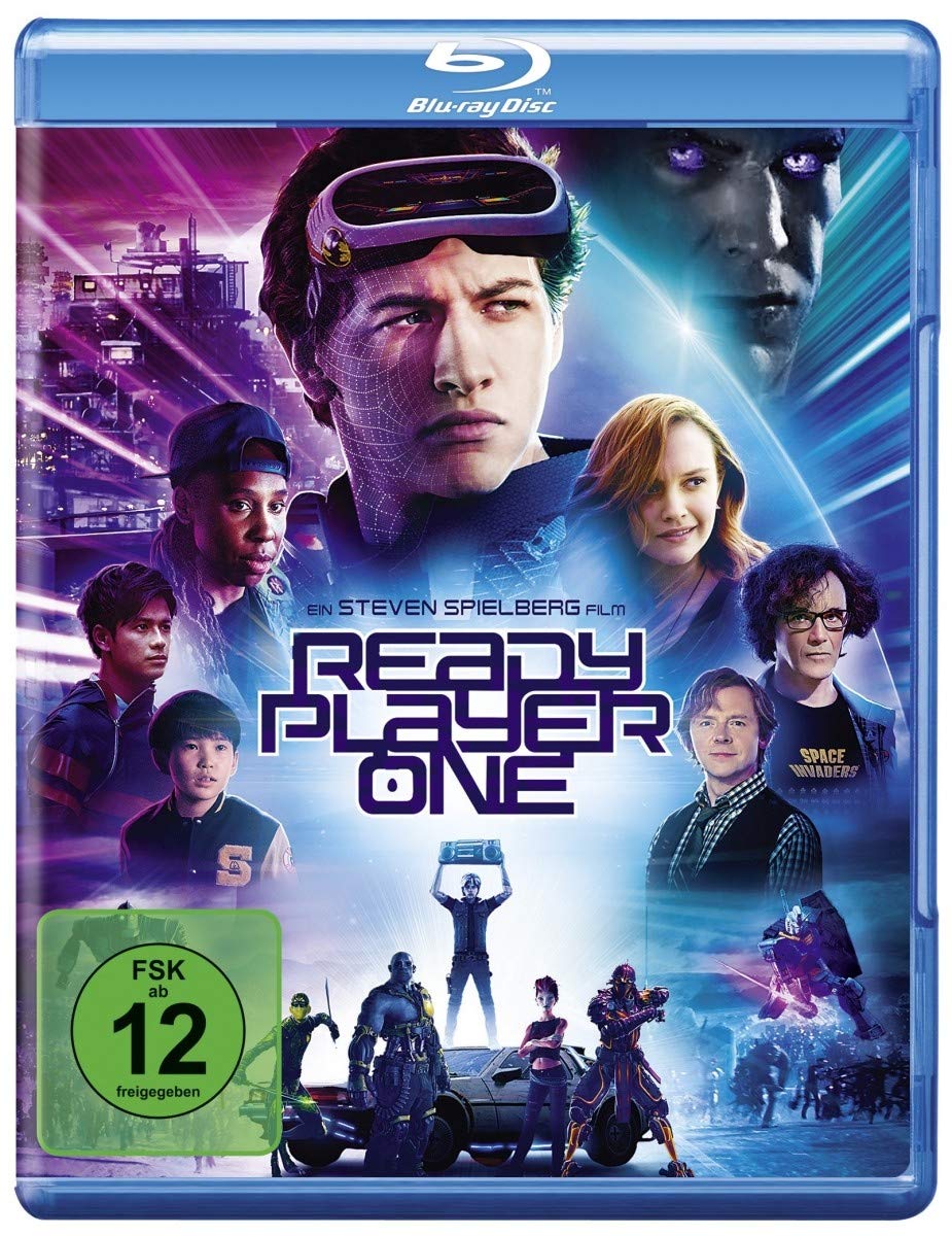 Ready Player One [Blu-ray]: Amazon.co.uk: Tye Sheridan,Olivia Cooke,Ben ...