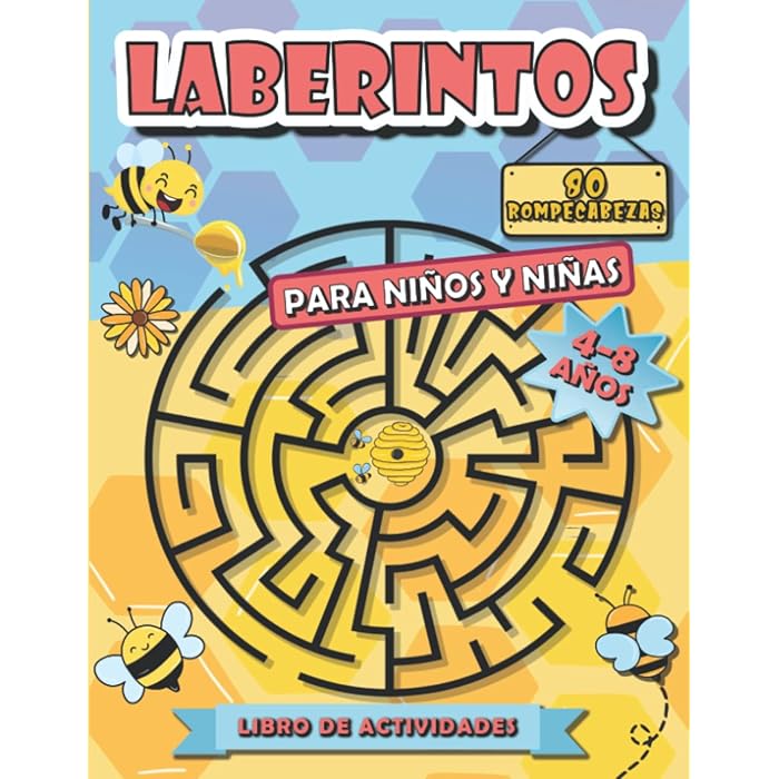 Buy Laberintos para Niños: Libro de actividades Educativas Rompecabezas ...
