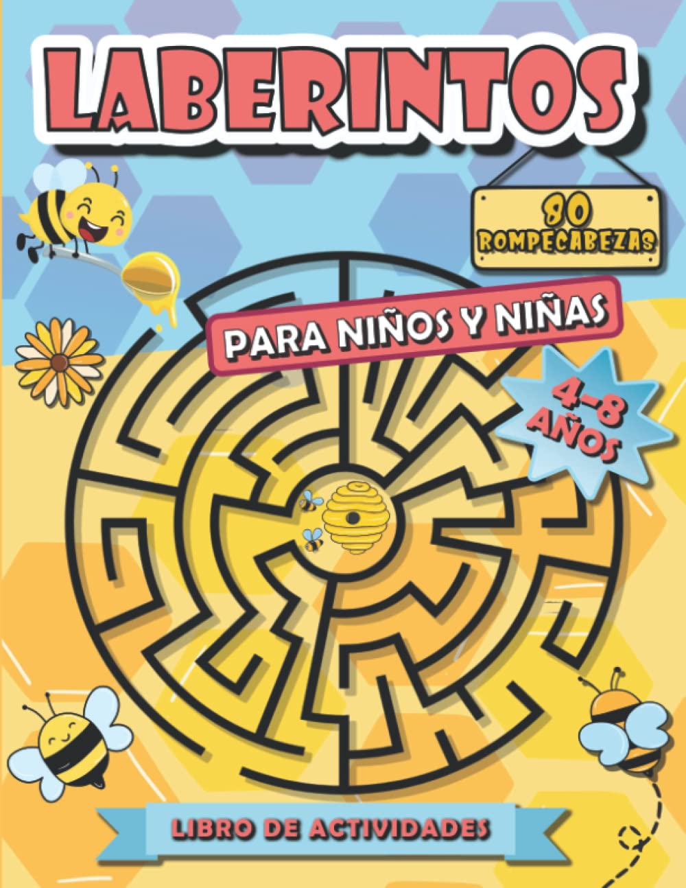 Laberintos Para Ninos Libro De Actividades Educativas Rompecabezas ...