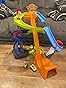 Amazon.com: Fisher-Price Little People Toddler Toy Hot Wheels Spiral ...