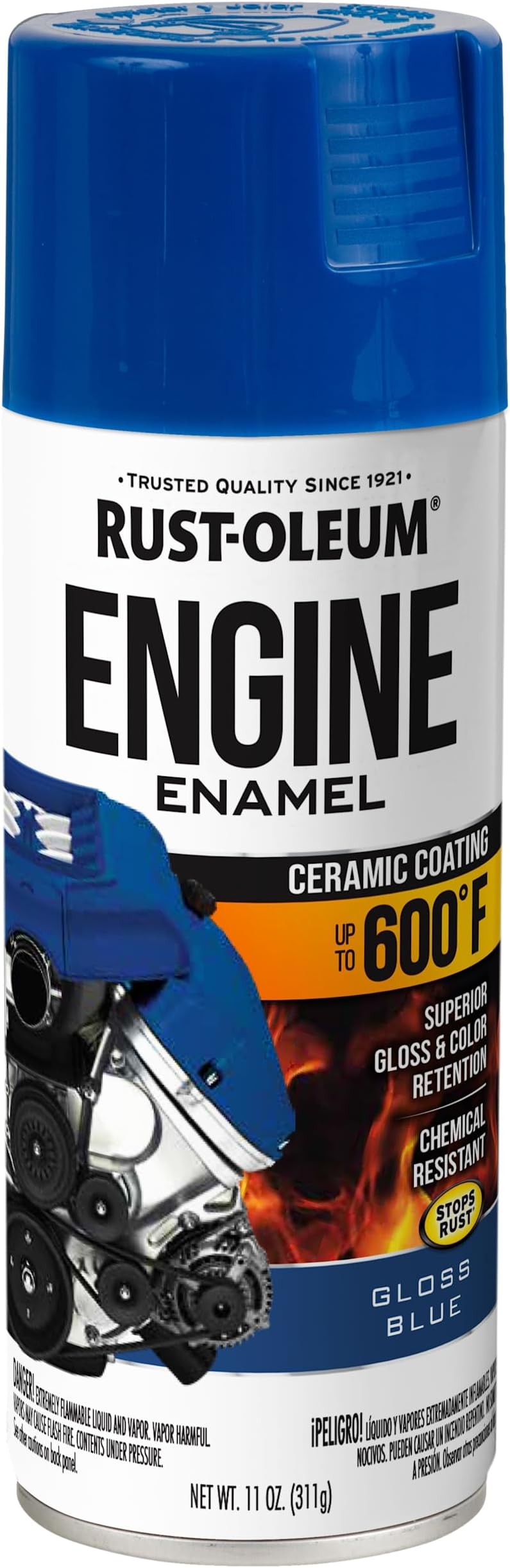 Amazon.com: Moeller Engine Spray Paint Crusader Blue : Automotive