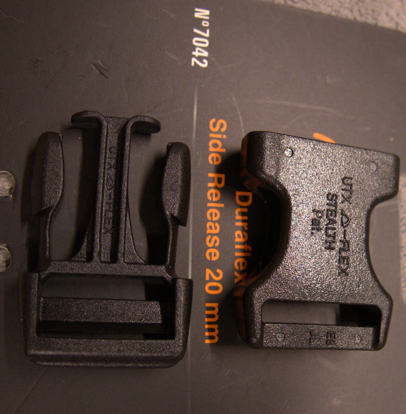 Duraflex Buckle Closure in 20 mm, 25 mm, 38 mm, 50 mm, Black, Plastic ...