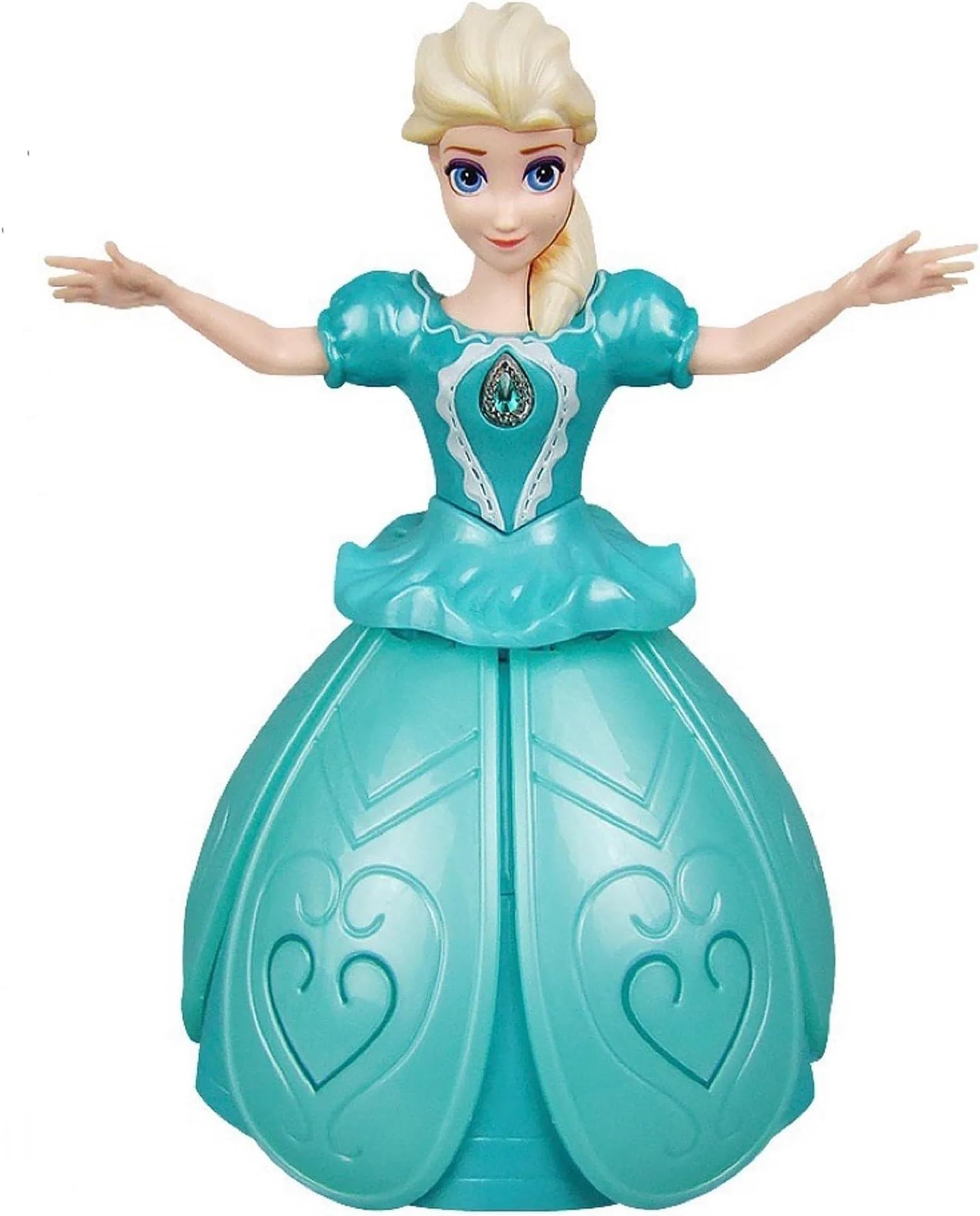 VGRASSP Dancing Singing Rotating Princess Doll Toy with Colorful LED ...