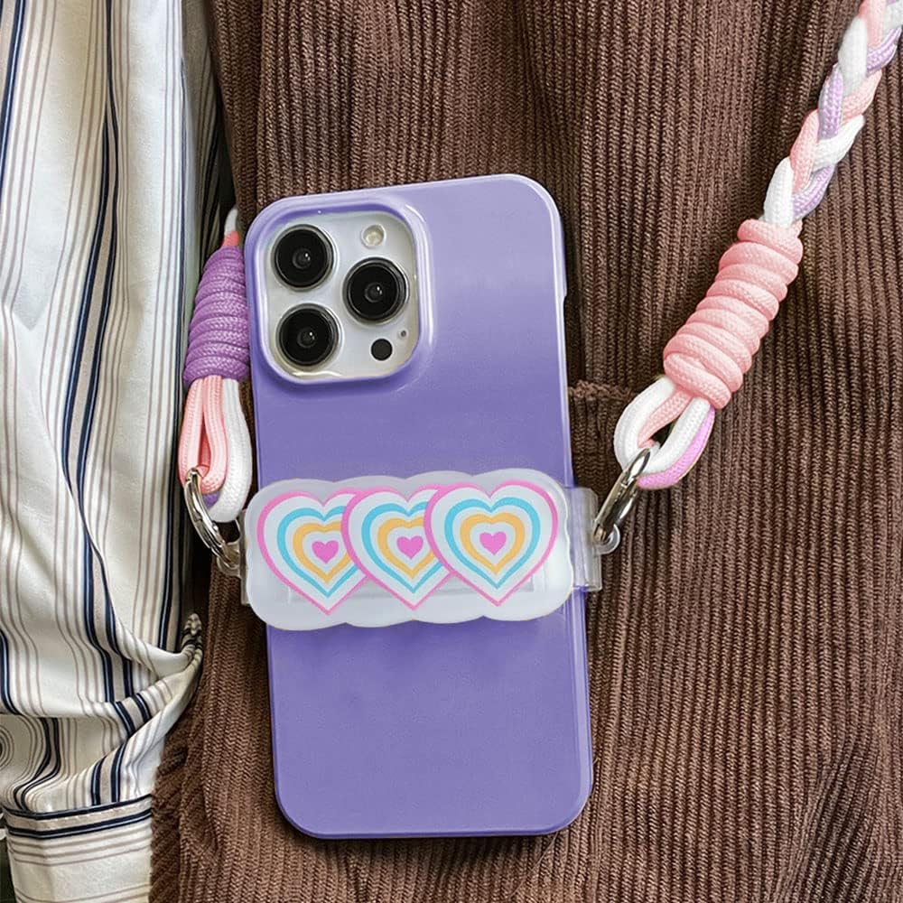 Amazon.com: Cell Phone Lanyard Holder Crossbody Phone Chain with ...