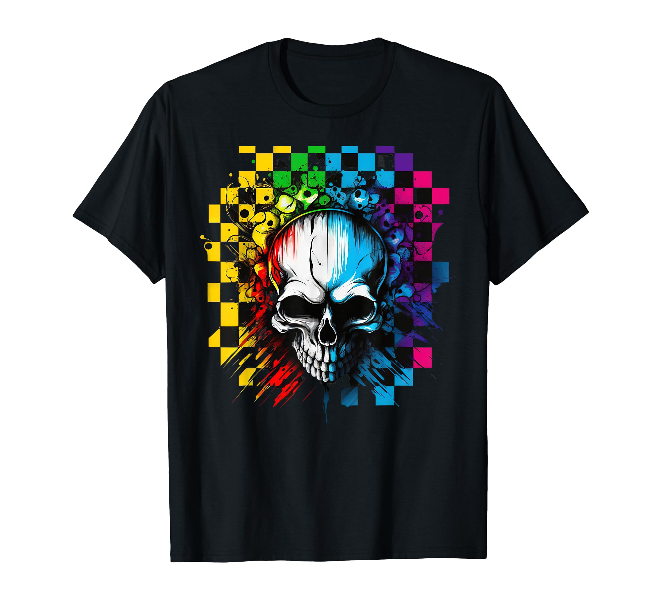 Amazon.com: Scene Kid Shirt Scenecore Aesthetic Skull Goth Still Emo T ...