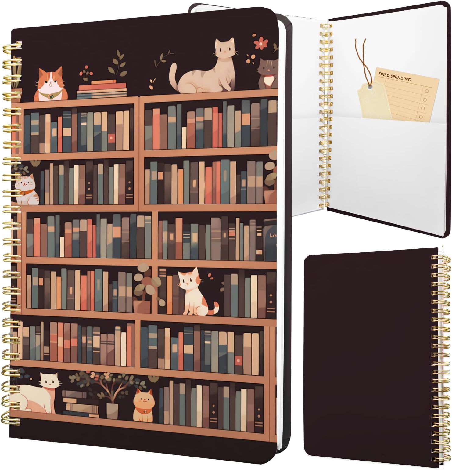 Amazon.com : Knibeo Cat Notebook Journal - Cat Gifts for Cat Lovers ...