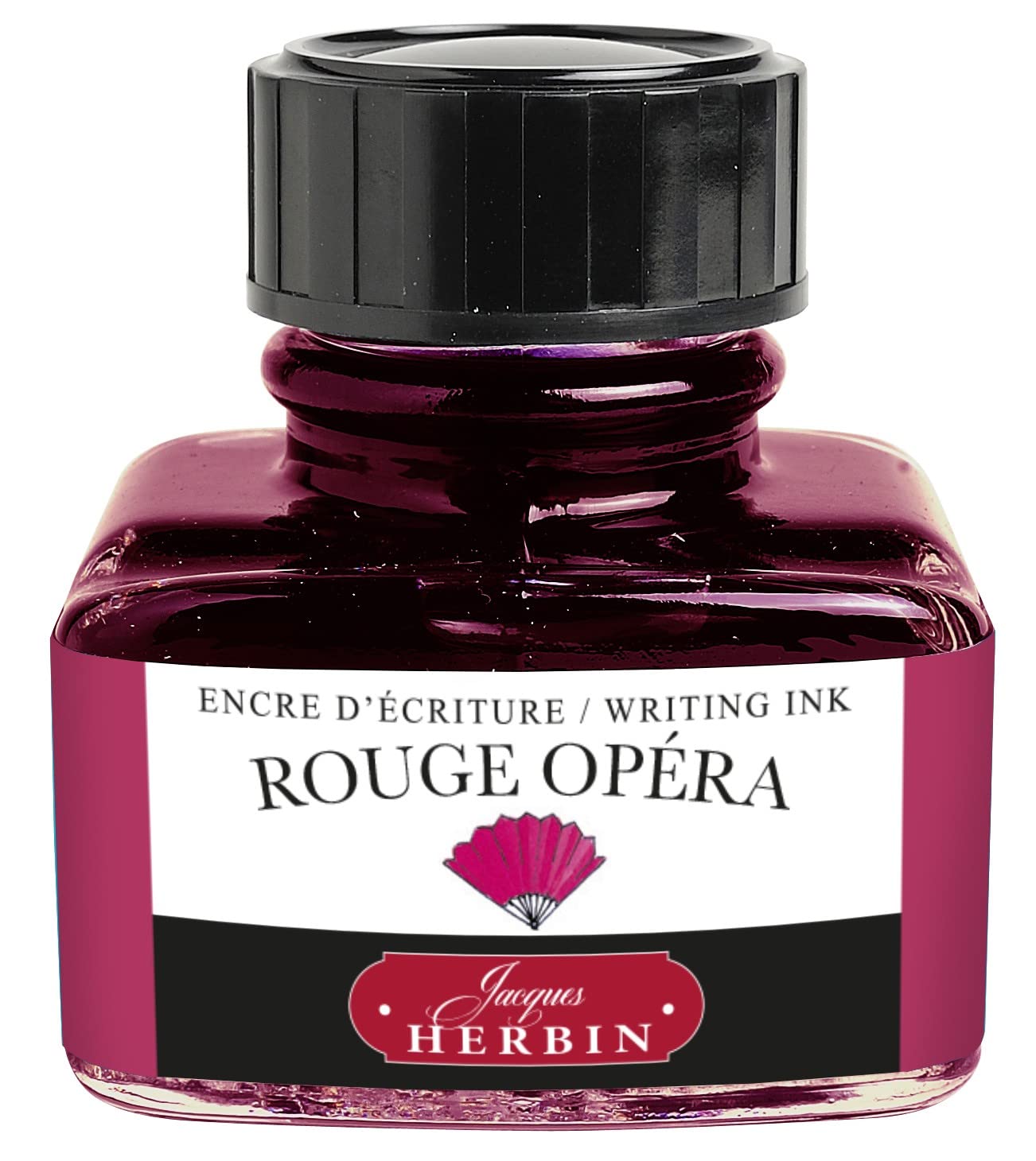 Amazon.com : Herbin Fountain Pen Ink - 30ml Bottled - Rouge Opera ...