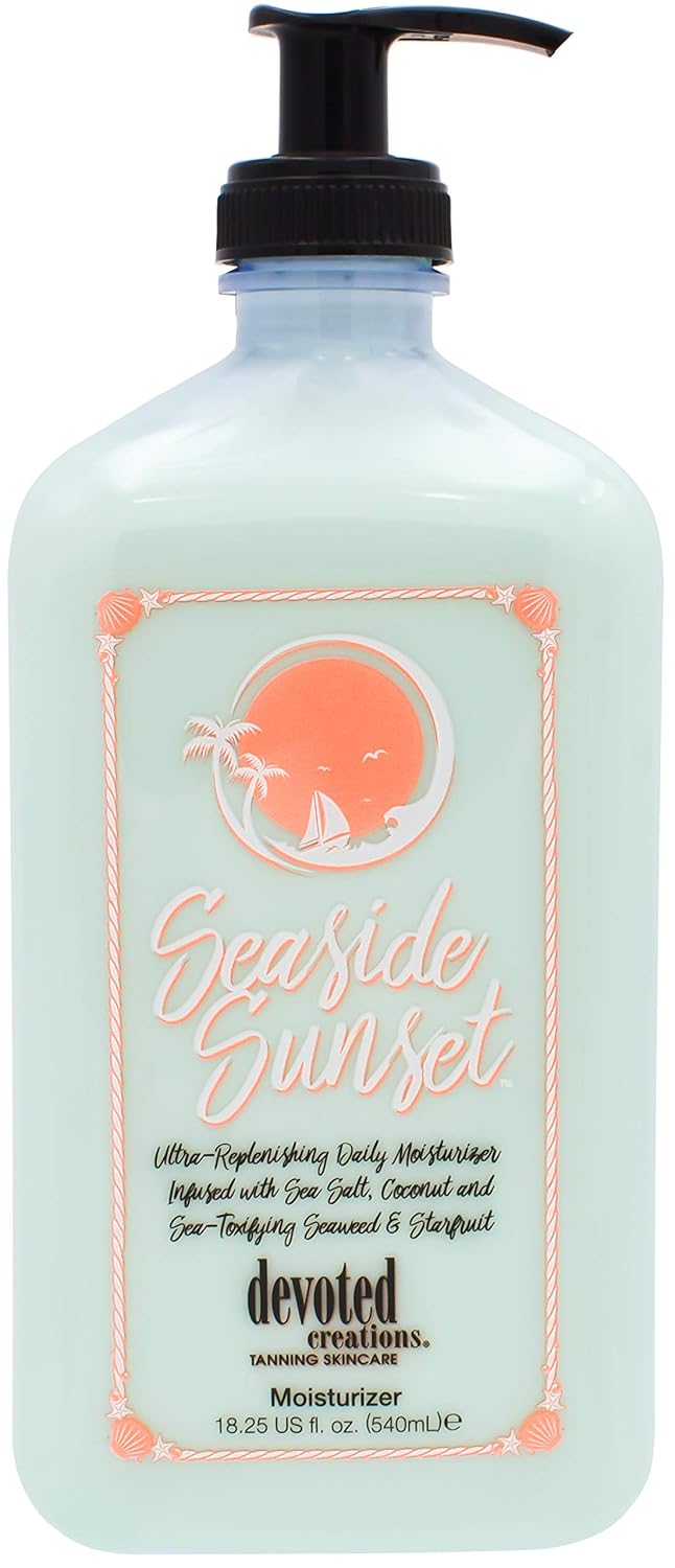 Amazon.com : Devoted Creations Seaside Sunset Moisturizer 18.25 oz ...