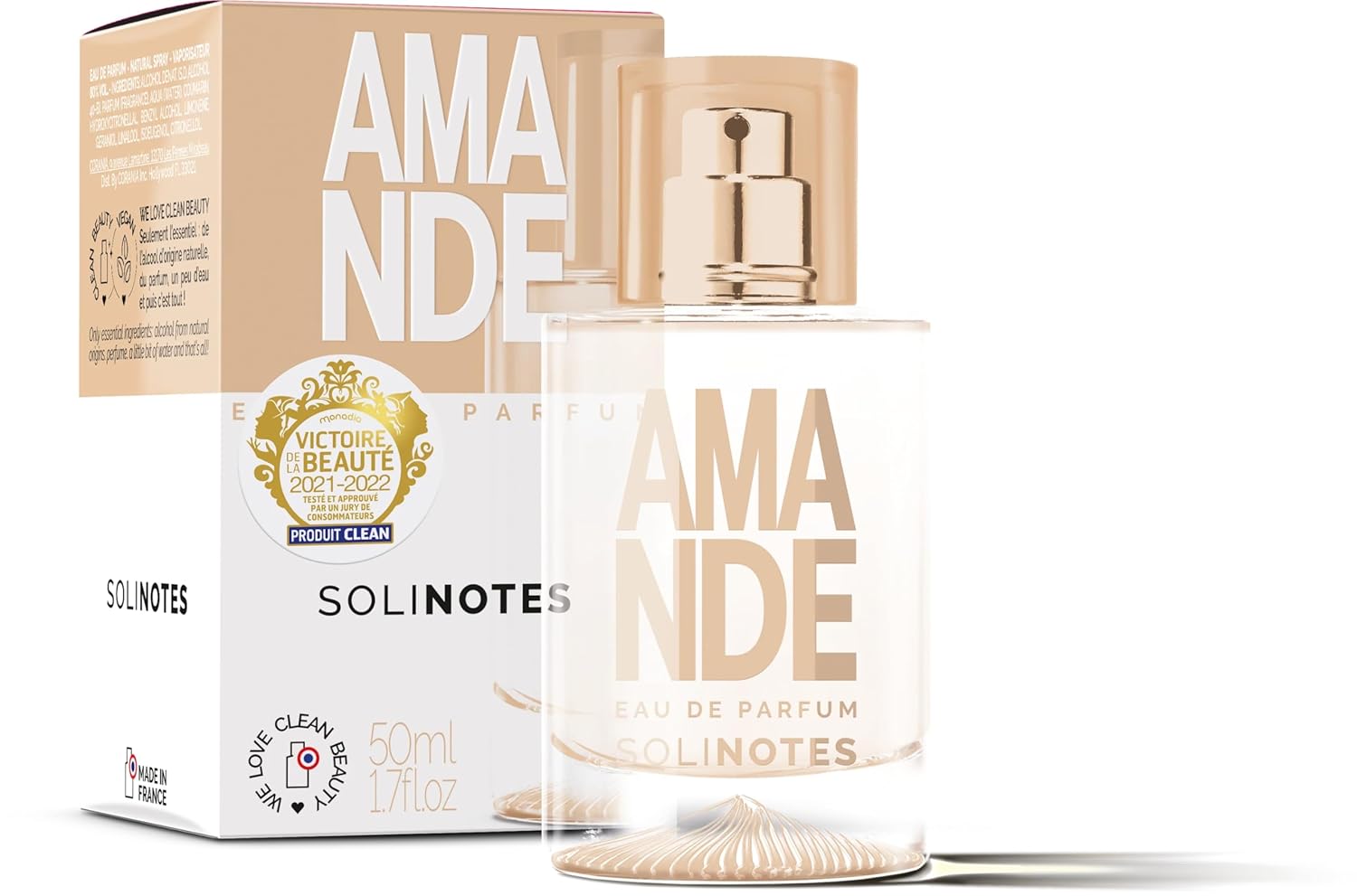 Amazon.com : Solinotes - Eau de Perfume 1.7 oz (Almond) : Beauty ...