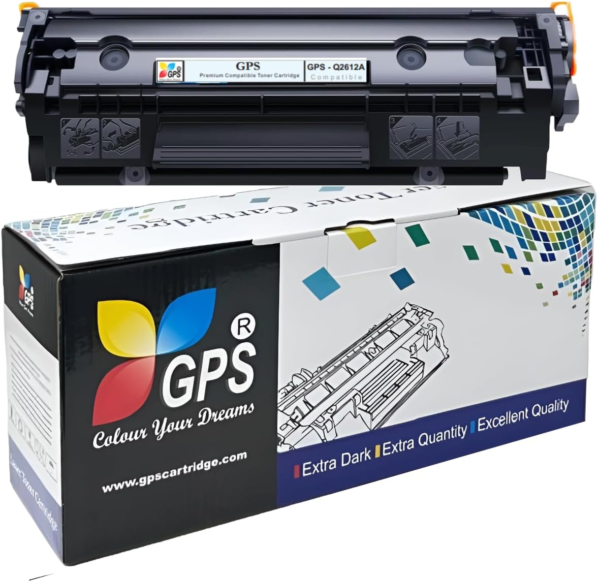 ZEBRONICS ZEB-LPC12A Printer Cartridge for HP LJ 1010/1012/1015/1018 ...