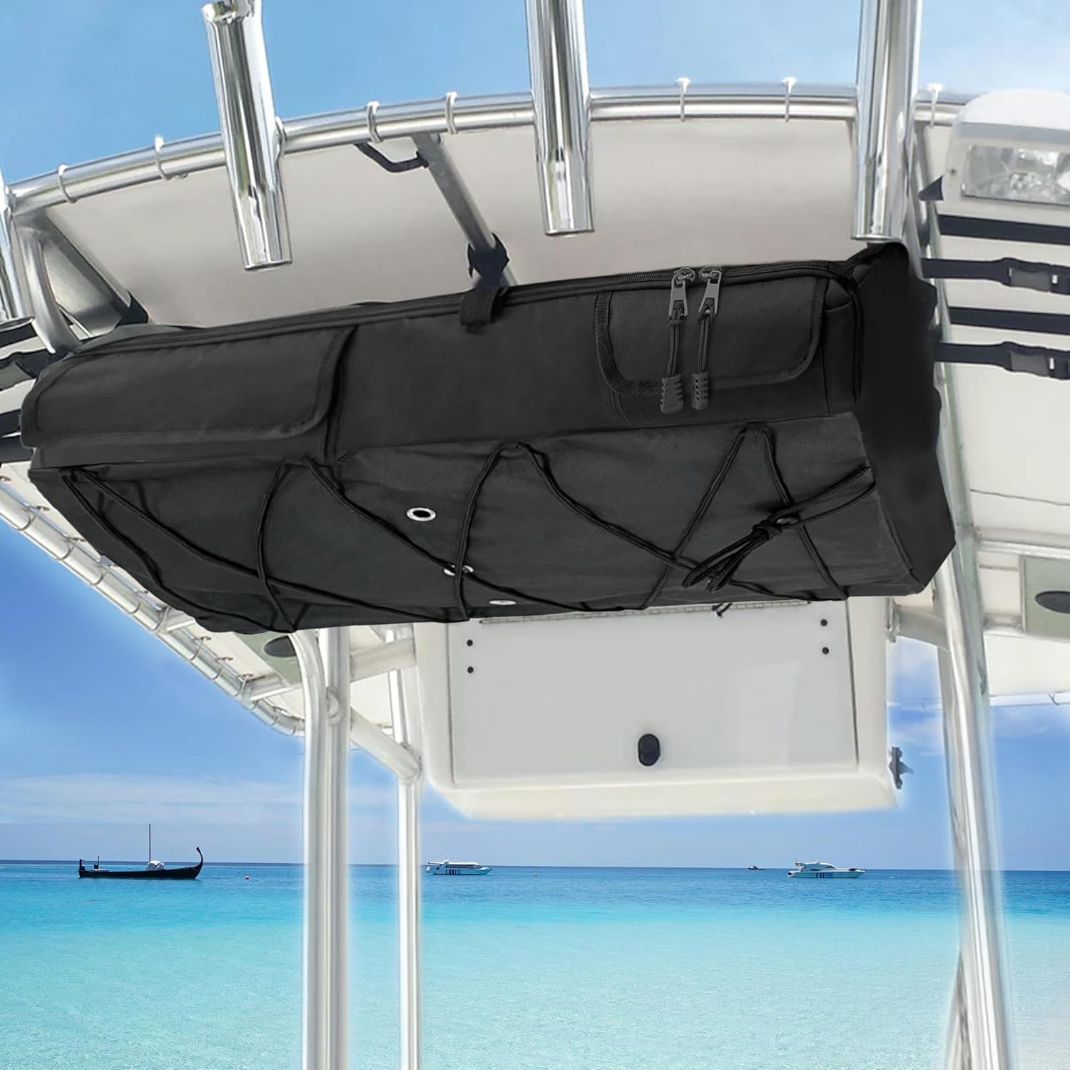 Amazon.com : MYDAYS T-Top Storage Bag, Boat Life Jacket Storage Bag for ...