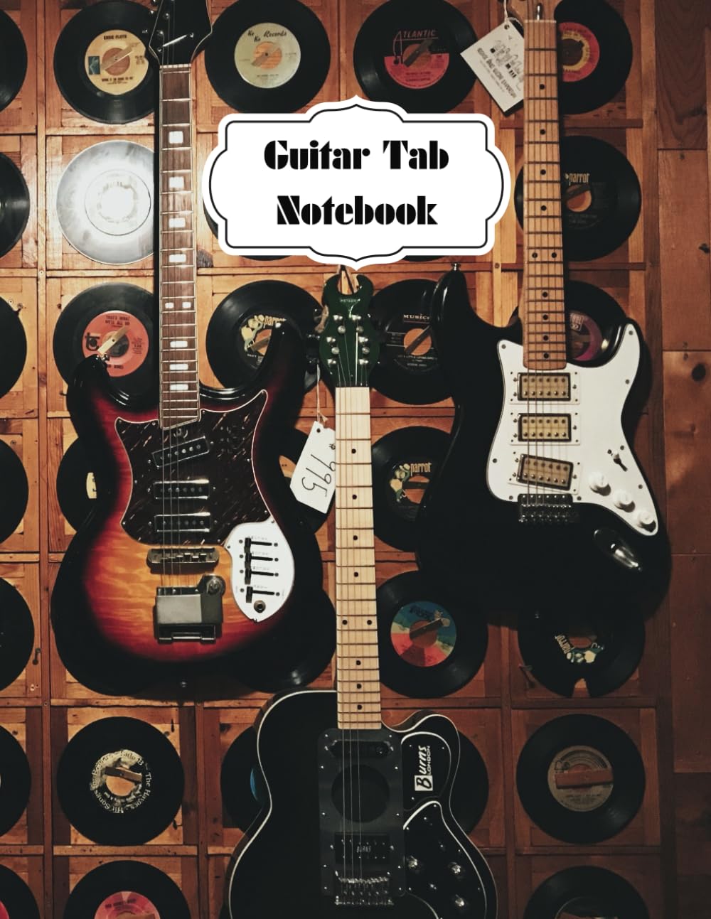 Amazon.com: Blank Guitar Tab Notebook: 8.5 x 11 120-Page Tablature ...