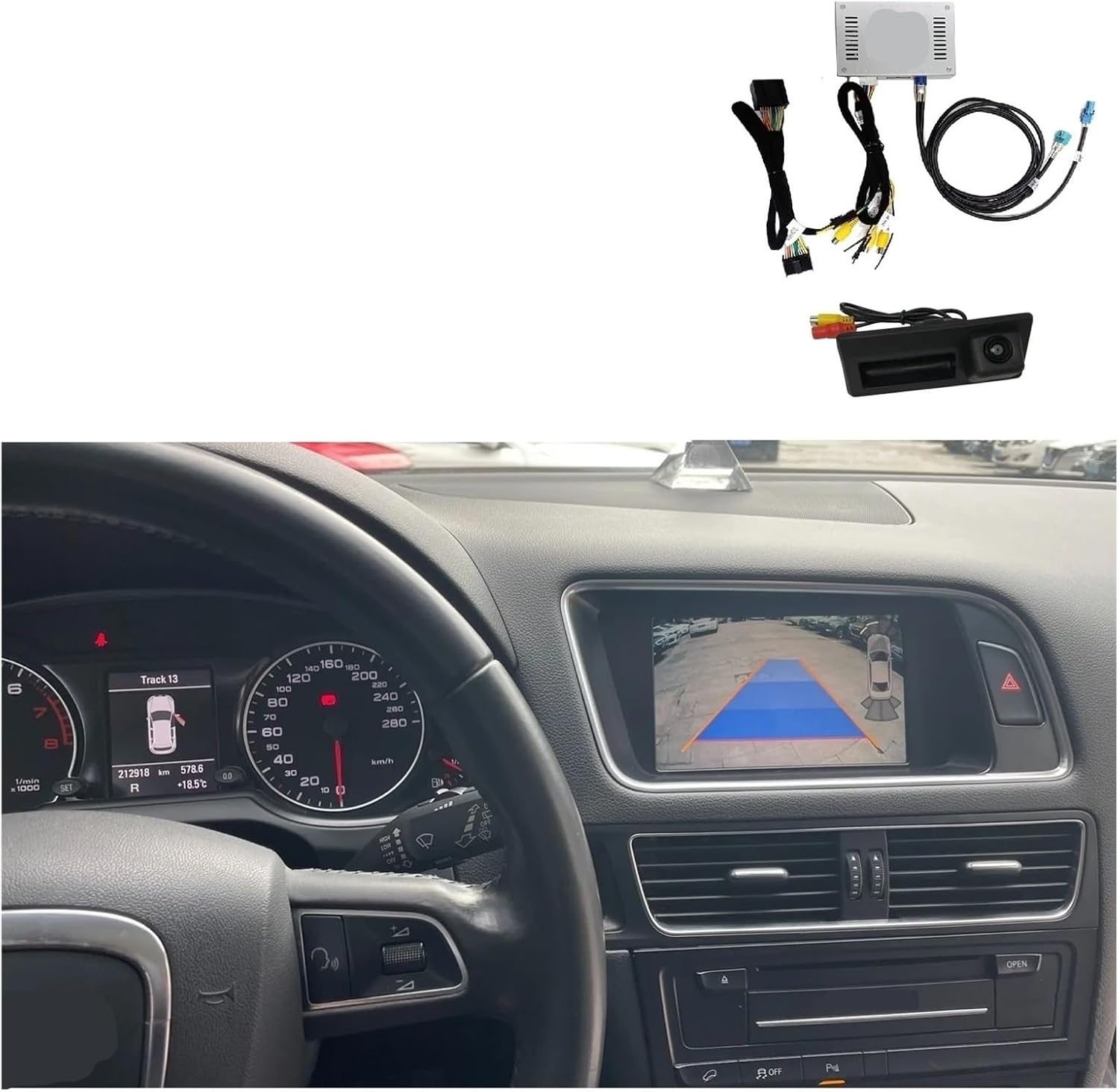 Amazon.com: LawSon Reverse Camera Interface Compatible for Audi A4 A5 ...