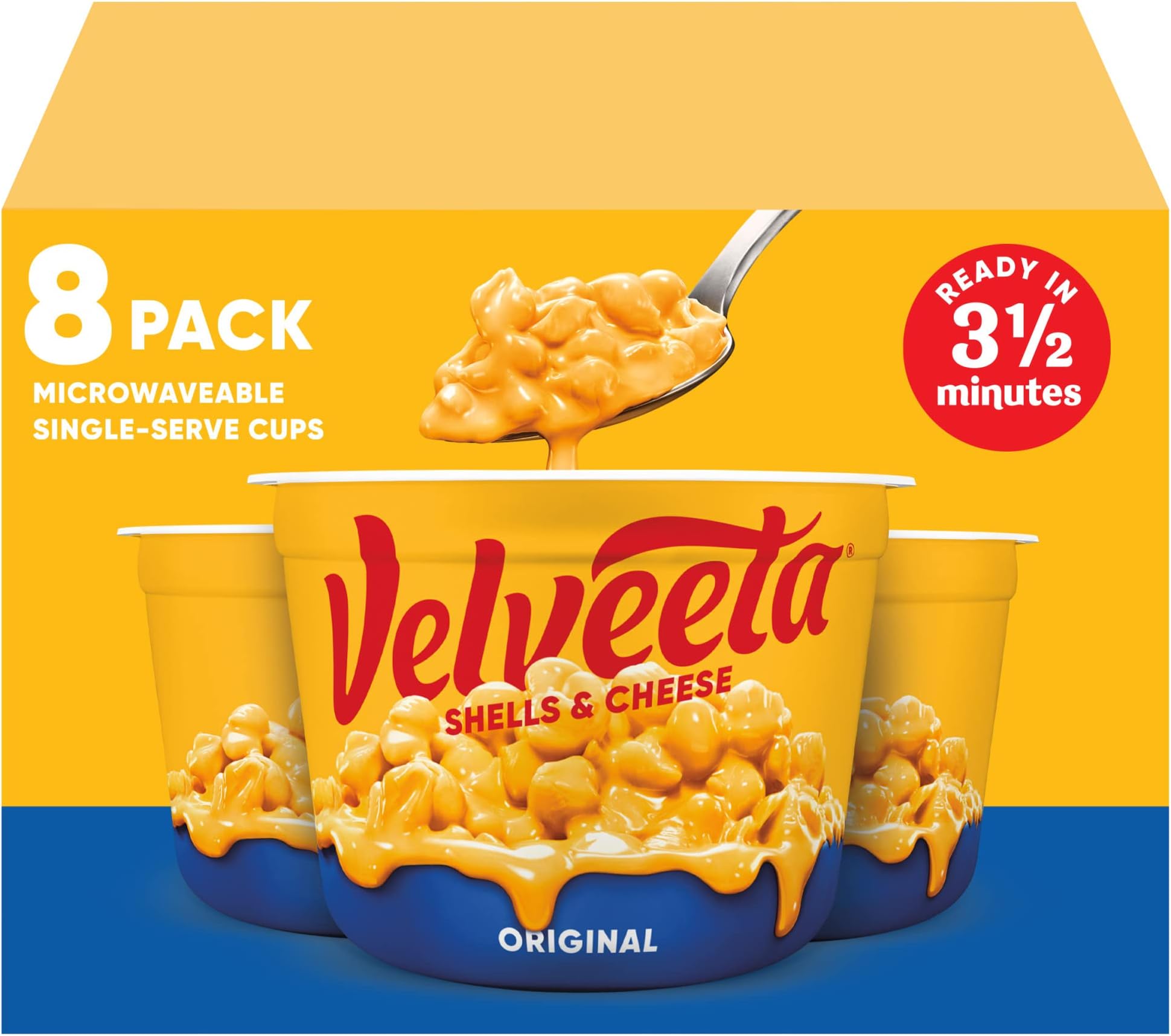 Amazon.com: Velveeta Original Cheese (32 Ounce, 2 Count) (2 Pack ...