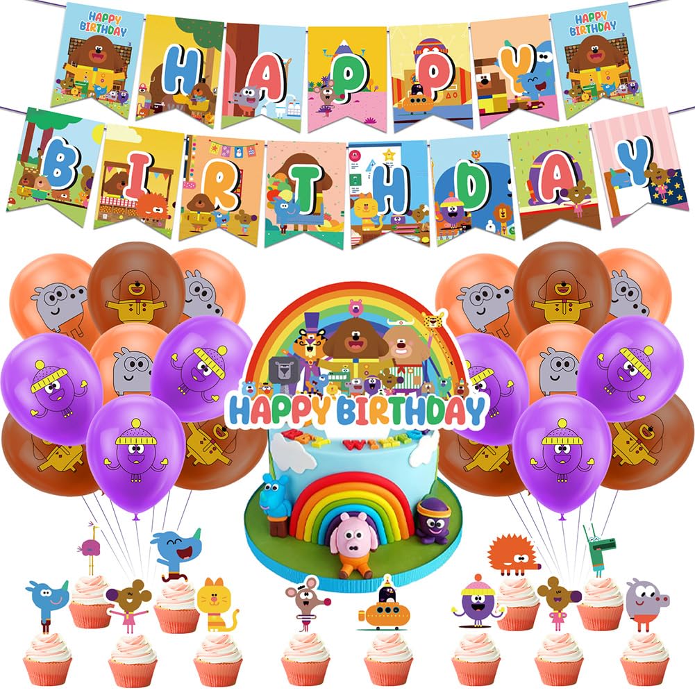Buy 32 Piece Hey Birthday Party Decorations,Hey Party Decorations Hey ...
