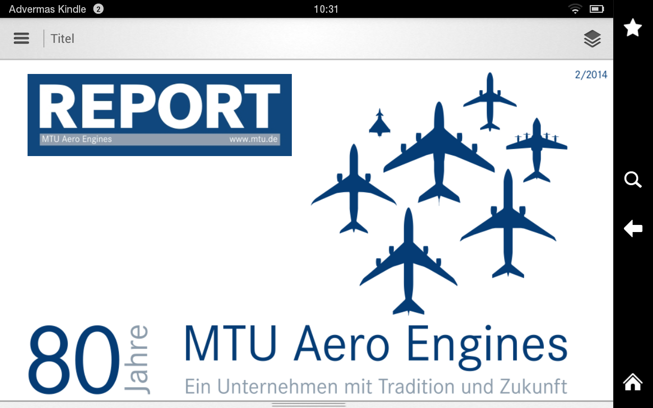 MTU Aero Engines REPORT - Application sur Amazon Appstore