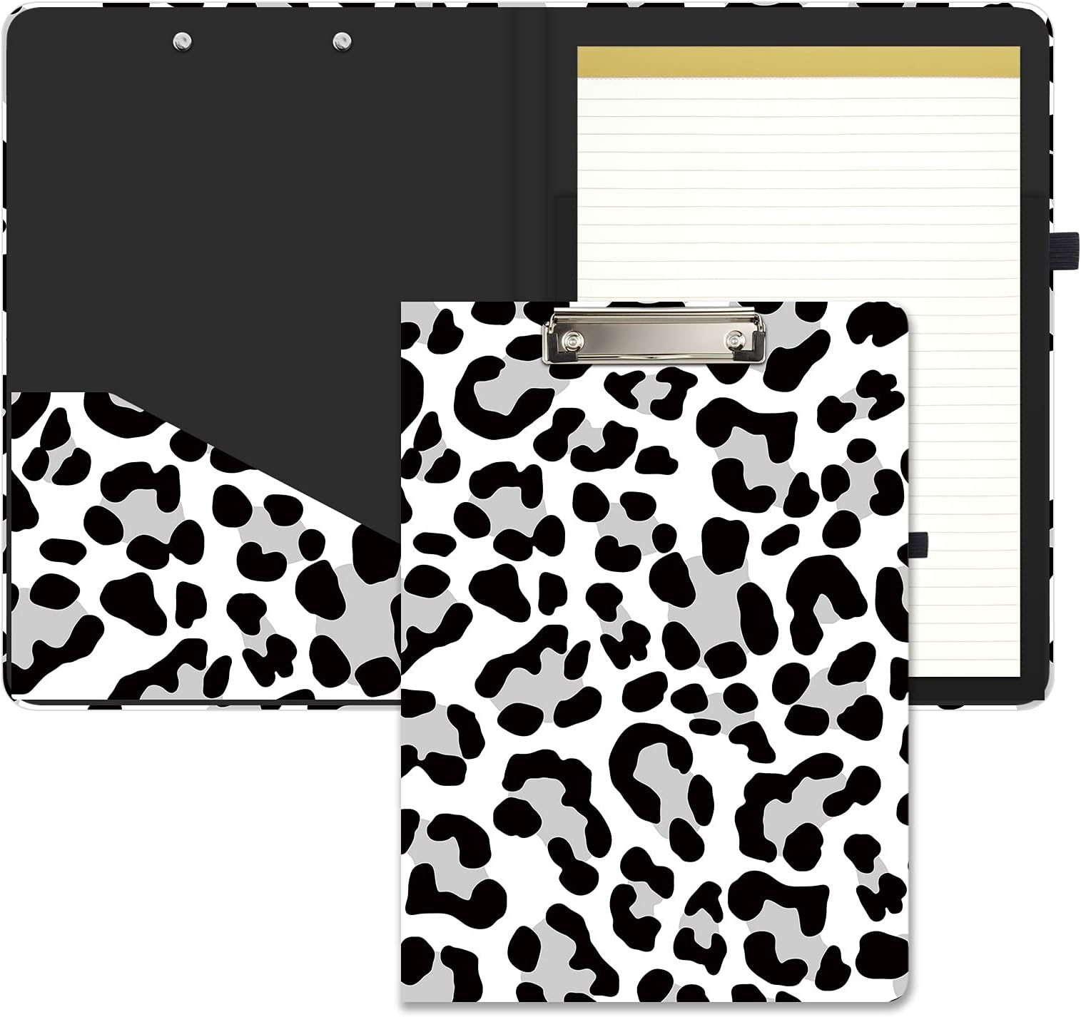 Amazon.com : Hongri Mini Clipboard Folio with Refillable Lined Notepad ...