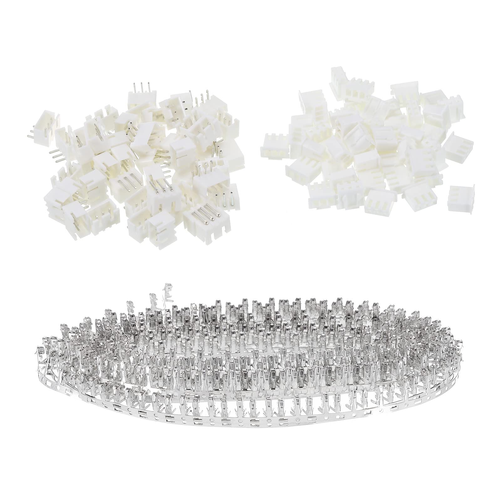 Amazon.com: MECCANIXITY 2.54mm Pitch XH Connector Kits 3 Pin Male ...