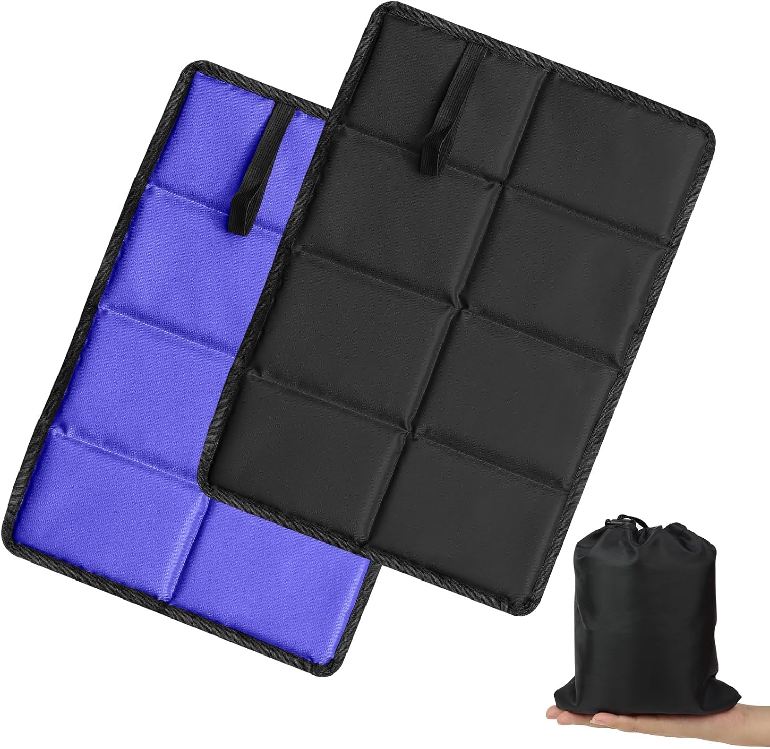 ROYUEXT 2 Pcs Folding Foam Sit Mat Waterproof Seat Mat with 2 bags ...