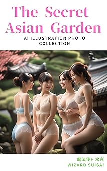The Secret Asian Garden: AI Illustration Photo Collection: AI Illustrated Photobook (Suisai AI ...