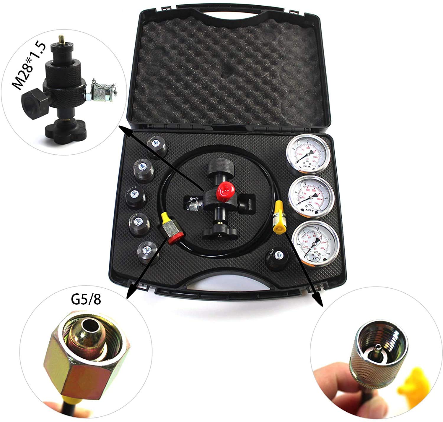 PANGOLIN Hydraulic Nitrogen Accumulator Charging System Hydraulic ...