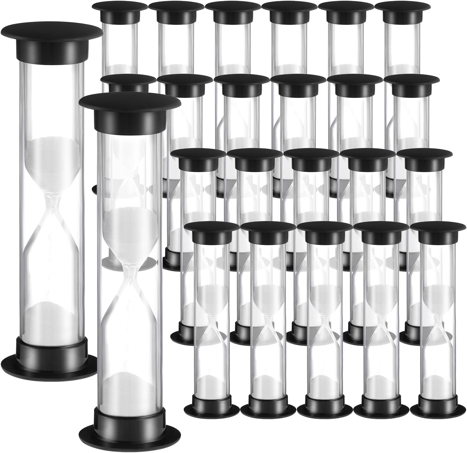 Amazon.com : Geelin 24 Pcs 30s Sand Timer Kids for Classroom Acrylic ...