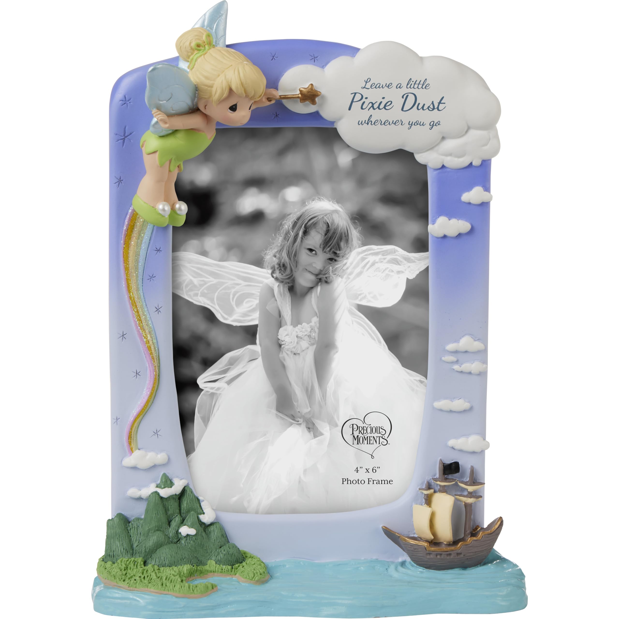 Amazon.com - Precious Moments Tinker Bell Picture Frame | Leave A ...