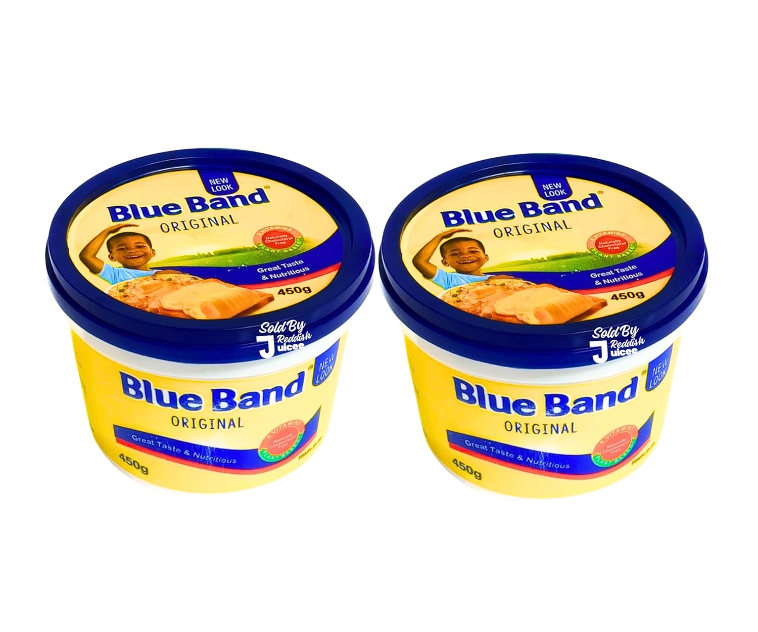 Amazon.com: Original Blue band Margarine 250g Pack of 2 Jars : Grocery ...