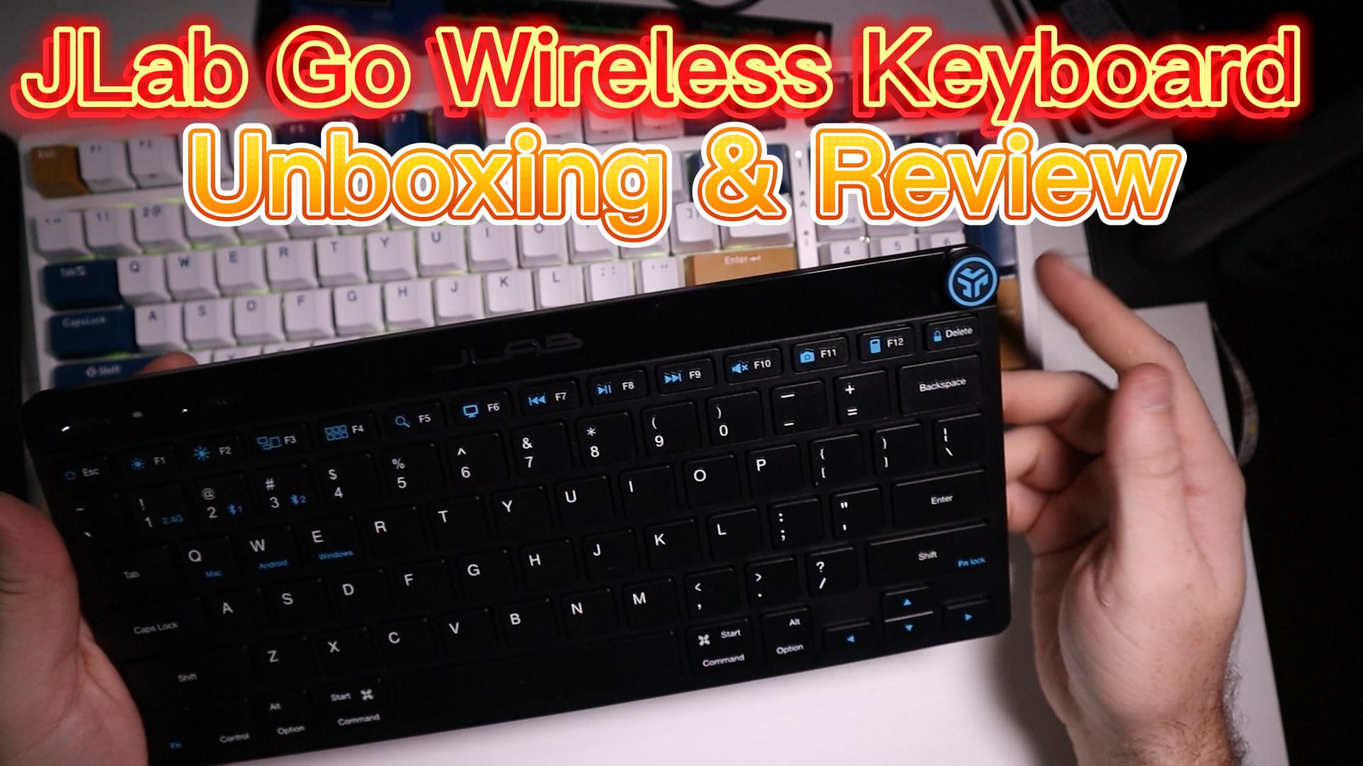 Watch JLab Go Wireless Keyboard Unboxing and Review on Amazon Live