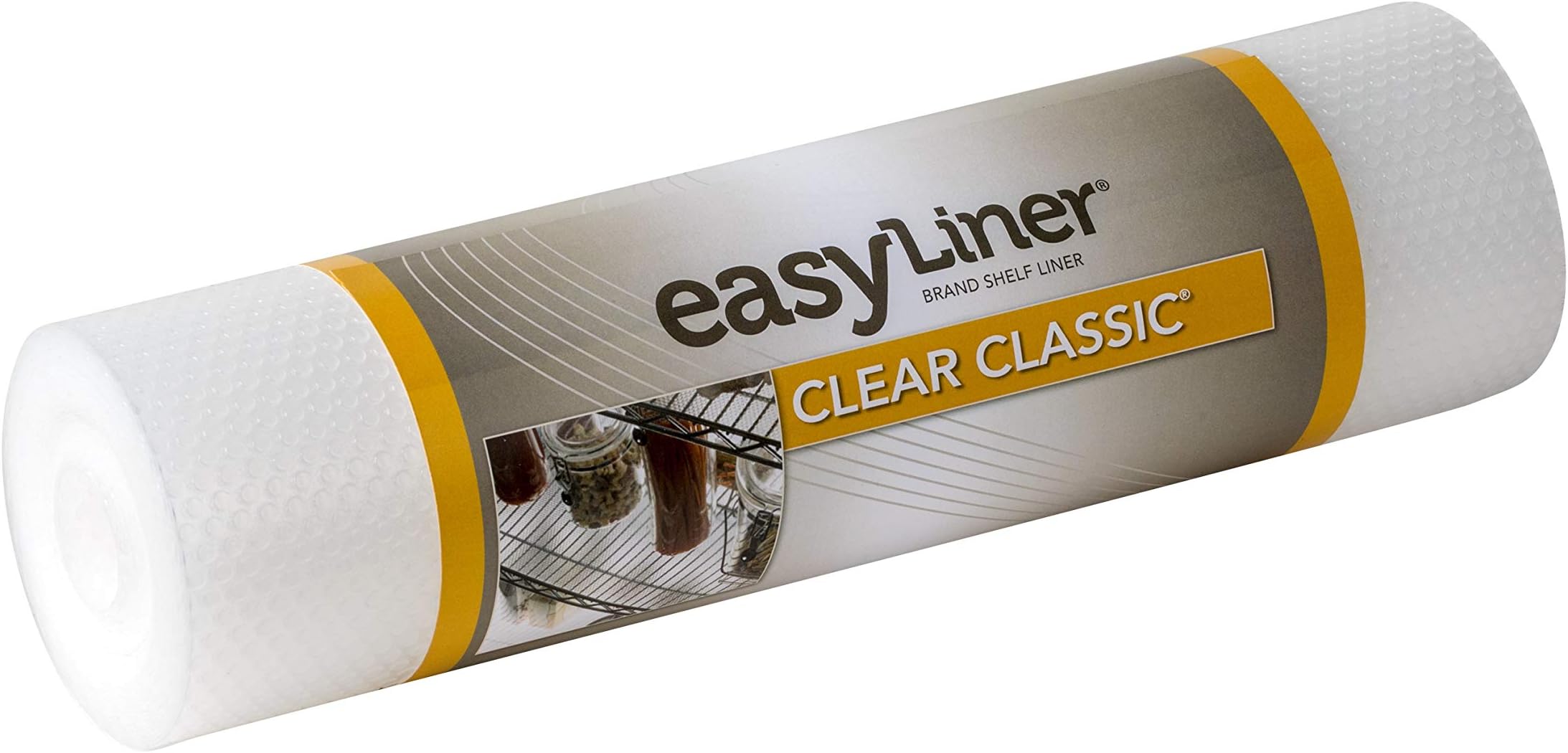 Amazon.com - Duck Brand Clear Classic Easy Liner Shelf Liner, Non ...