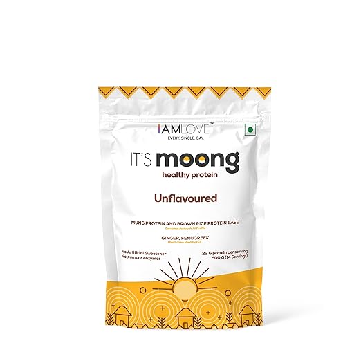 I Am Love Plant Protein Powder It’s Moong For Women And Men, Healthy ...