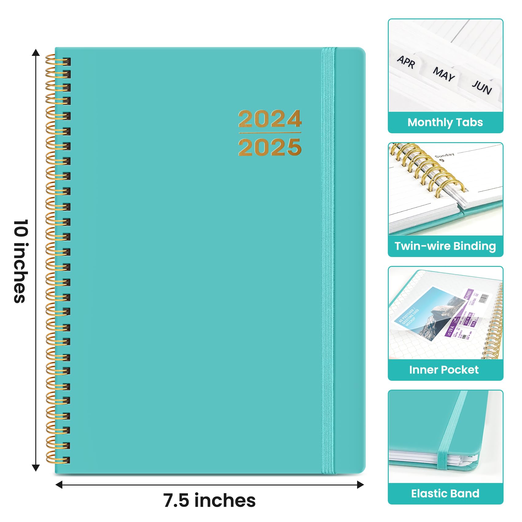 Snapklik.com : Planner 2024-2025, Academic Year Monthly And Weekly ...