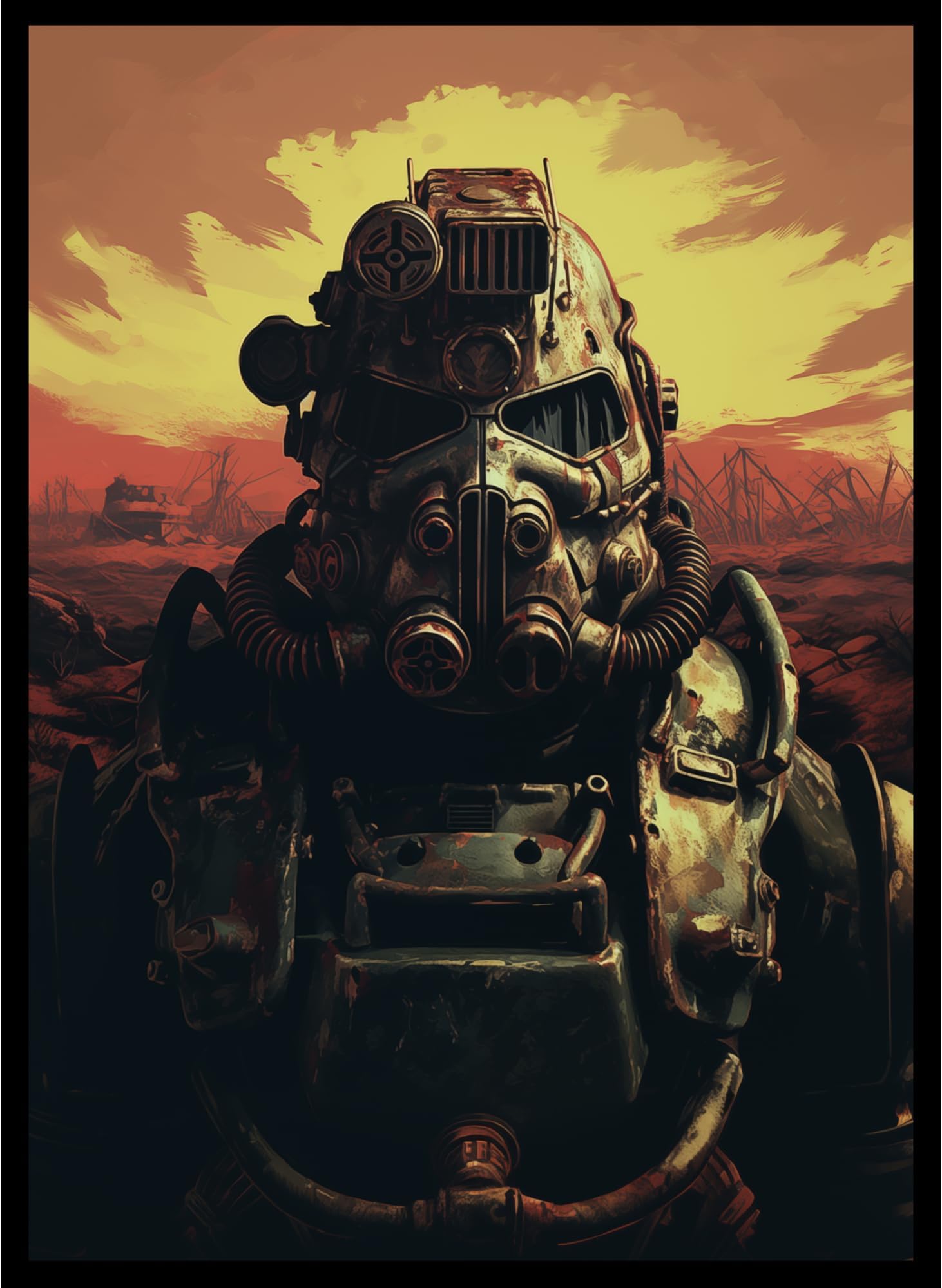 Amazon.com: MTG Card Sleeves 100CT (Fallout Sunset), Matte Art Card ...